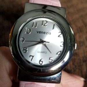 Venezia | Accessories | Venezia Quartz Pink Bracelet Womens Watch ...